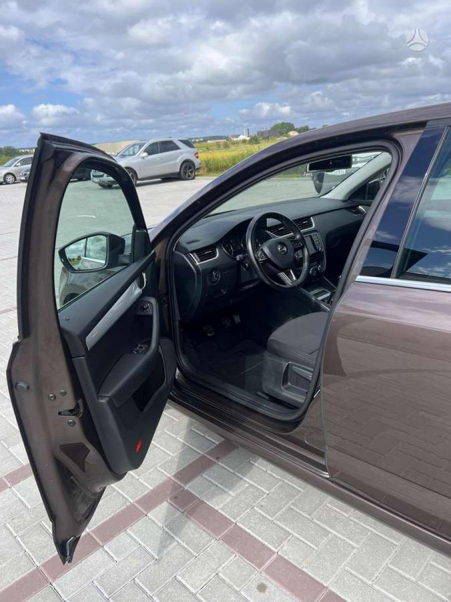 Brown Skoda Octavia 2016 in Klaipeda, with an engine capacity of 1.40 L and mileage of 135 thousand km for 11300 €, photo 31 on AUTOMOTO.COM.LV