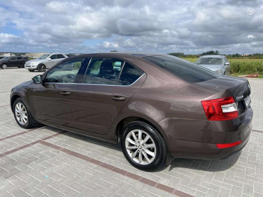 Brown Skoda Octavia 2016 in Klaipeda, with an engine capacity of 1.40 L and mileage of 135 thousand km for 11300 €, photo 32 on AUTOMOTO.COM.LV