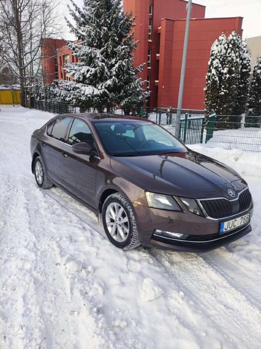 Brūns Skoda Octavia 2017 Viļņa, ar dzinēja tilpumu 1.60 L un nobraukumu 155 tūkst. km par 9700 €, foto 1 vietnē AUTOMOTO.COM.LV