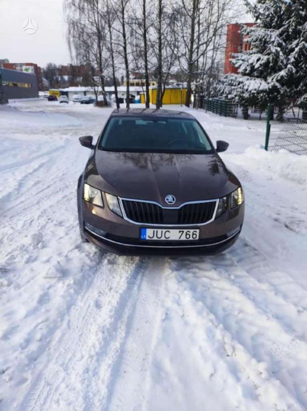 Brown Skoda Octavia 2017 in Vilnius, with an engine capacity of 1.60 L and mileage of 155 thousand km for 9700 €, photo 2 on AUTOMOTO.COM.LV
