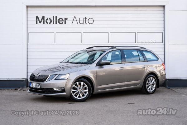 Brown Skoda Octavia 2018 in Riga, with an engine capacity of 1.50 L and mileage of 209 thousand km for 8900 €, photo 1 on AUTOMOTO.COM.LV
