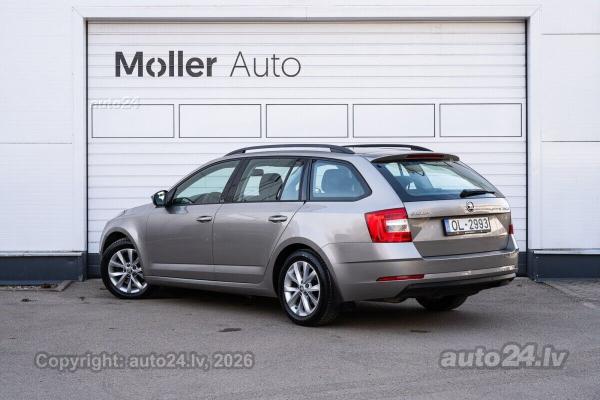 Brown Skoda Octavia 2018 in Riga, with an engine capacity of 1.50 L and mileage of 209 thousand km for 8900 €, photo 4 on AUTOMOTO.COM.LV