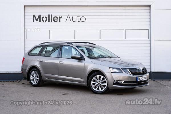 Brown Skoda Octavia 2018 in Riga, with an engine capacity of 1.50 L and mileage of 209 thousand km for 8900 €, photo 2 on AUTOMOTO.COM.LV
