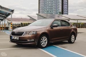 Brown Skoda Octavia 2018 in Vilnius, with an engine capacity of 1.00 L and mileage of 156 thousand km for 8900 €, photo  on AUTOMOTO.COM.LV