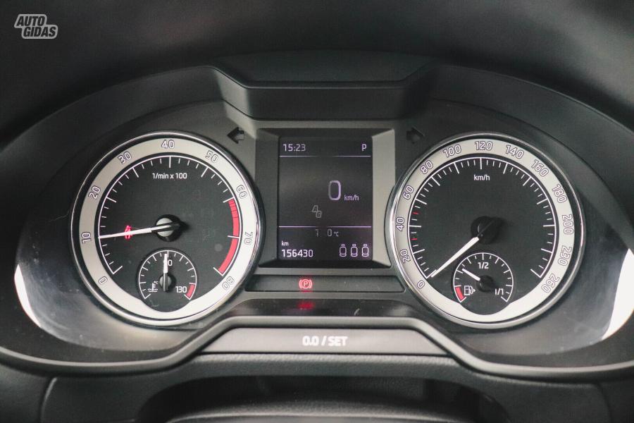 Brown Skoda Octavia 2018 in Vilnius, with an engine capacity of 1.00 L and mileage of 156 thousand km for 8900 €, photo 12 on AUTOMOTO.COM.LV