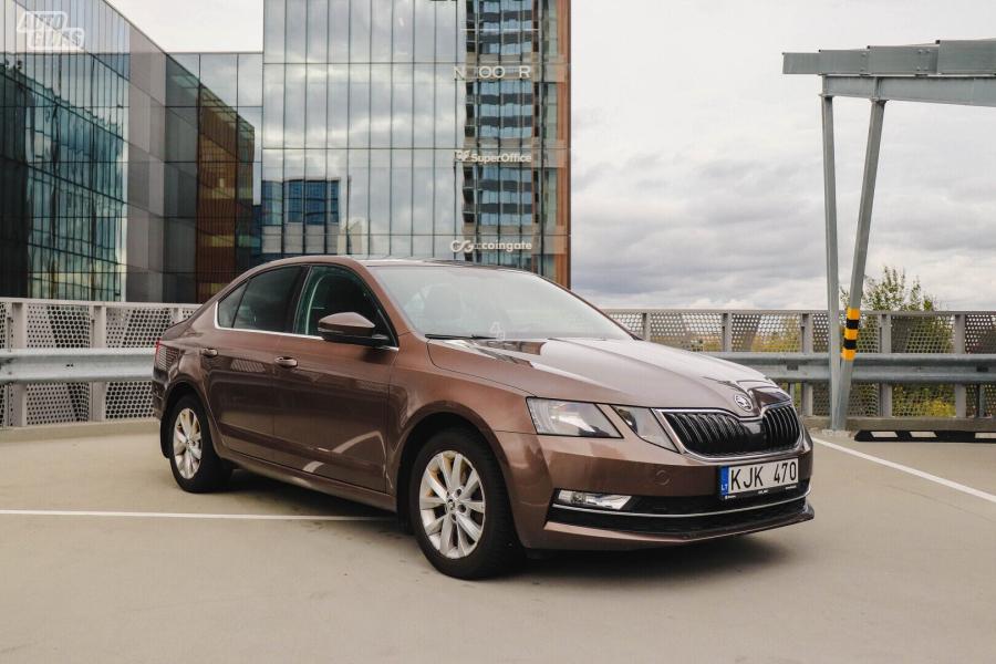 Brown Skoda Octavia 2018 in Vilnius, with an engine capacity of 1.00 L and mileage of 156 thousand km for 8900 €, photo 21 on AUTOMOTO.COM.LV