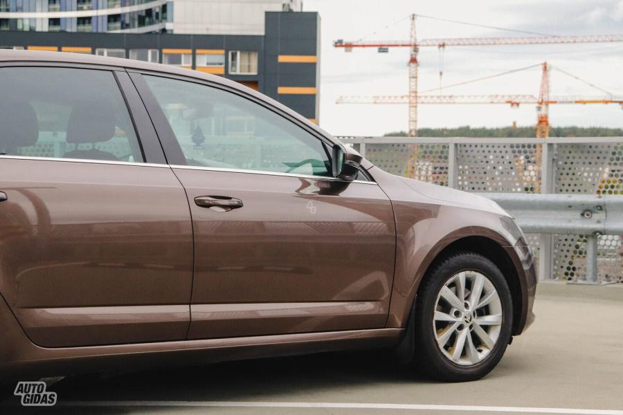 Brown Skoda Octavia 2018 in Vilnius, with an engine capacity of 1.00 L and mileage of 156 thousand km for 8900 €, photo 29 on AUTOMOTO.COM.LV