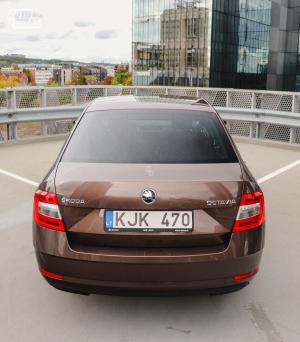 Brown Skoda Octavia 2018 in Vilnius, with an engine capacity of 1.00 L and mileage of 156 thousand km for 8900 €, photo 30 on AUTOMOTO.COM.LV