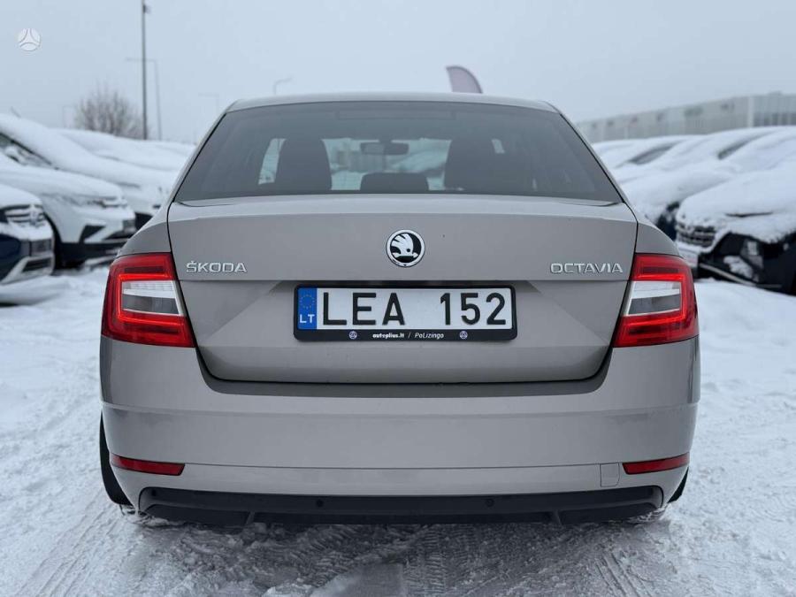 Brown Skoda Octavia 2019 in Vilnius, with an engine capacity of 1.00 L and mileage of 145 thousand km for 9450 €, photo 7 on AUTOMOTO.COM.LV