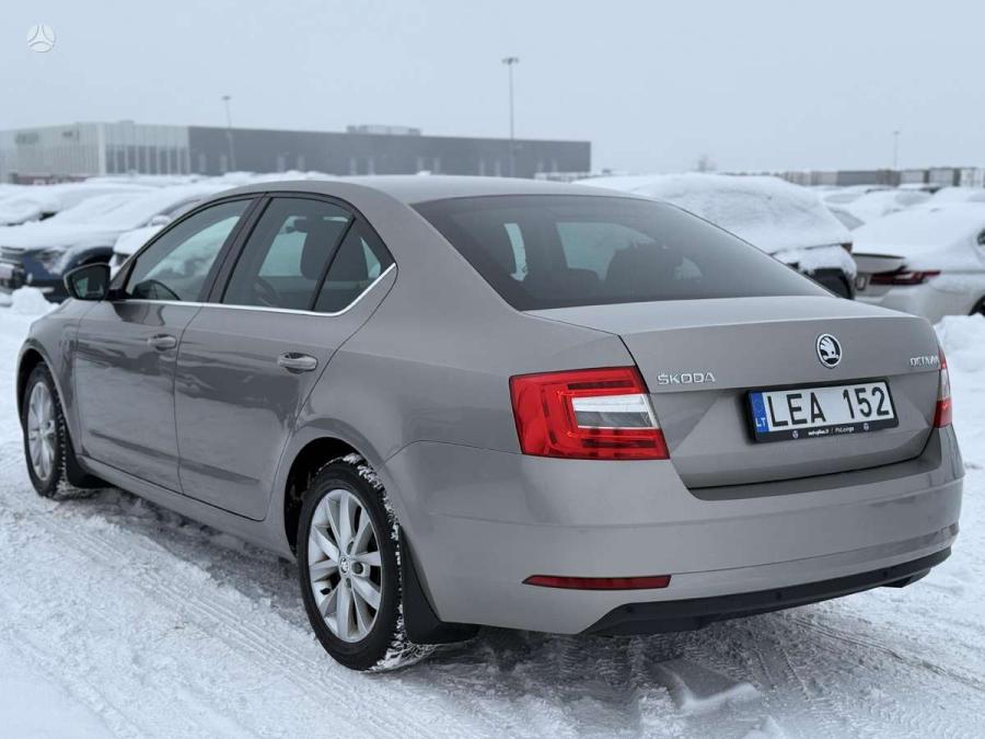 Brown Skoda Octavia 2019 in Vilnius, with an engine capacity of 1.00 L and mileage of 145 thousand km for 9450 €, photo 8 on AUTOMOTO.COM.LV