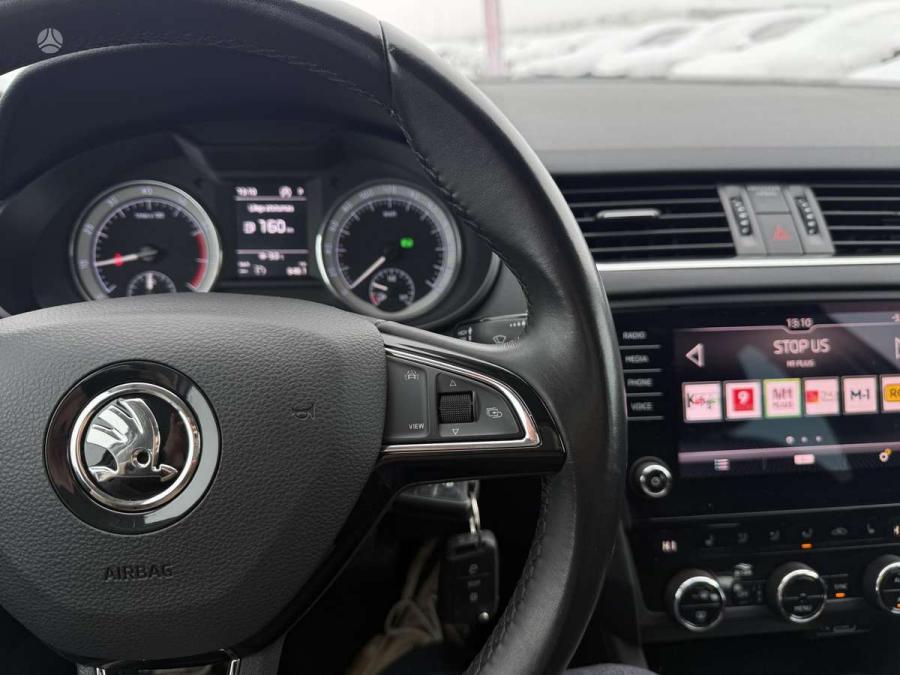 Brown Skoda Octavia 2019 in Vilnius, with an engine capacity of 1.00 L and mileage of 145 thousand km for 9450 €, photo 17 on AUTOMOTO.COM.LV