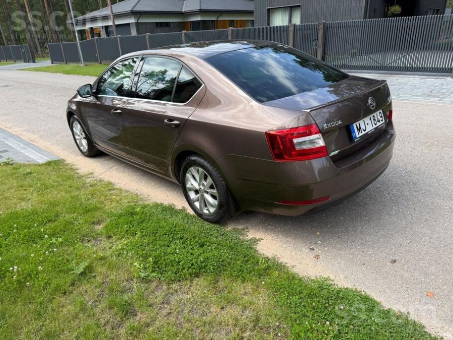 Brown Skoda Octavia 2019 in Riga, with an engine capacity of 1.50 L and mileage of 65 thousand km for 12550 €, photo 6 on AUTOMOTO.COM.LV