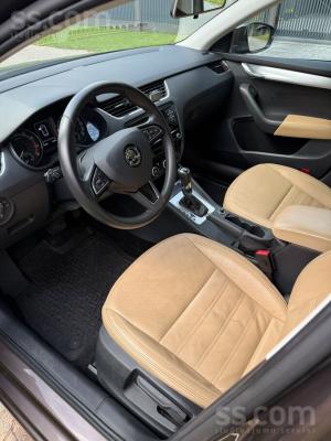 Brown Skoda Octavia 2019 in Riga, with an engine capacity of 1.50 L and mileage of 65 thousand km for 12550 €, photo 14 on AUTOMOTO.COM.LV