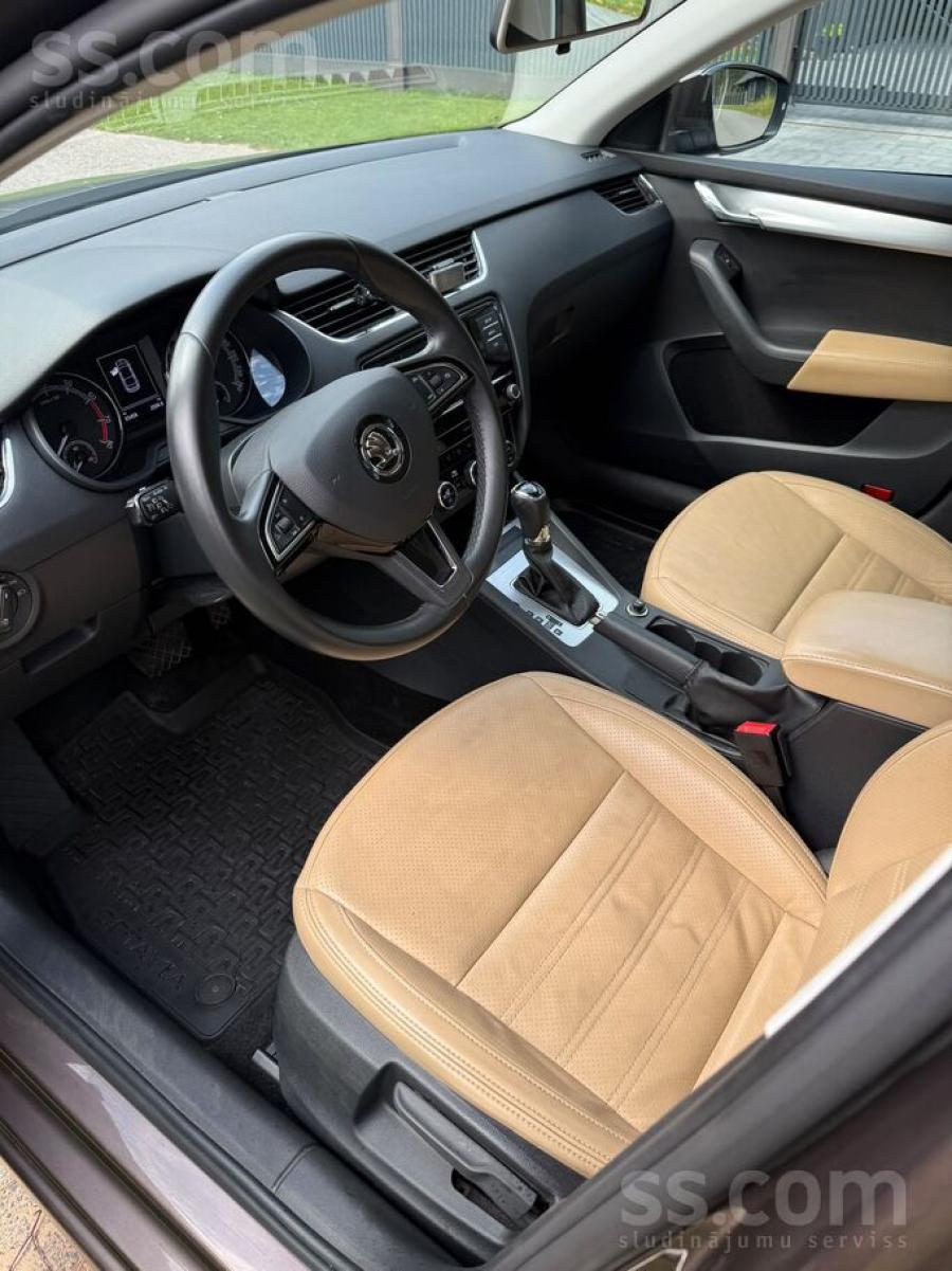 Brown Skoda Octavia 2019 in Riga, with an engine capacity of 1.50 L and mileage of 65 thousand km for 12550 €, photo 14 on AUTOMOTO.COM.LV