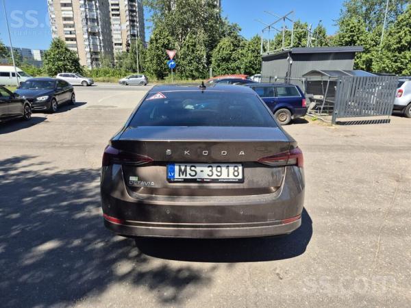 Brown Skoda Octavia 2020 in Riga, with an engine capacity of 2.00 L and mileage of 88 thousand km for 17990 €, photo 7 on AUTOMOTO.COM.LV