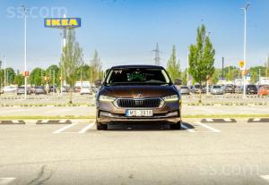 Brown Skoda Octavia 2020 in Riga, with an engine capacity of 2.00 L and mileage of 88 thousand km for 16190 €, photo 4 on AUTOMOTO.COM.LV