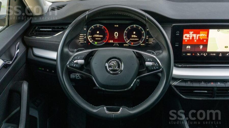 Brown Skoda Octavia 2020 in Riga, with an engine capacity of 2.00 L and mileage of 88 thousand km for 16190 €, photo 14 on AUTOMOTO.COM.LV