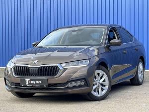 Коричневый Шкода Октавия 2021 в Каунас, объемом двигателя 1.50 л и пробегом 68 тыс. км за 19500 €, фото  на AUTOMOTO.COM.LV