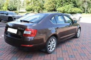 Brown Skoda Octavia 2013 in Vilnius, with an engine capacity of 1.97 L and mileage of 146 thousand km for 6800 €, photo 7 on AUTOMOTO.COM.LV