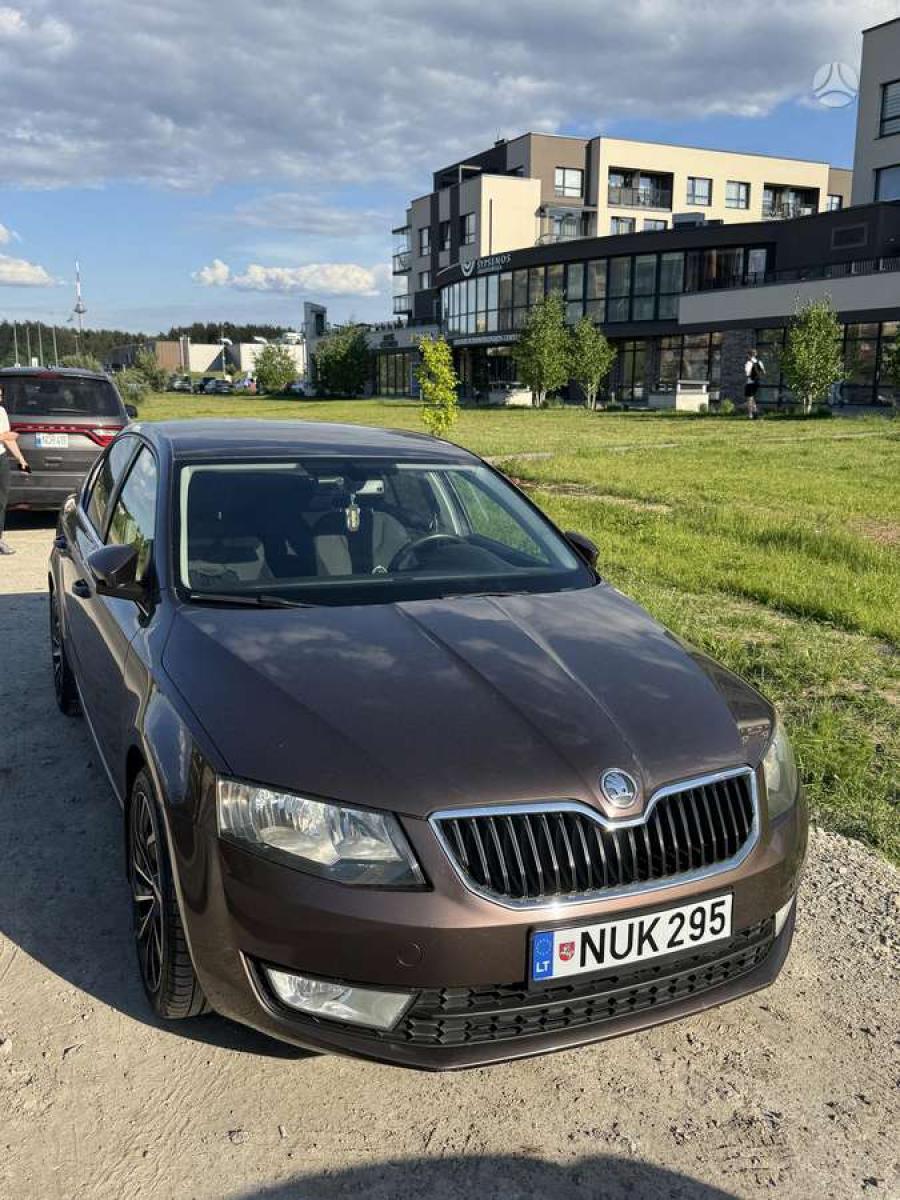 Brūns Skoda Octavia 2013 Viļņa, ar dzinēja tilpumu 1.60 L un nobraukumu 175 tūkst. km par 6700 €, foto 6 vietnē AUTOMOTO.COM.LV