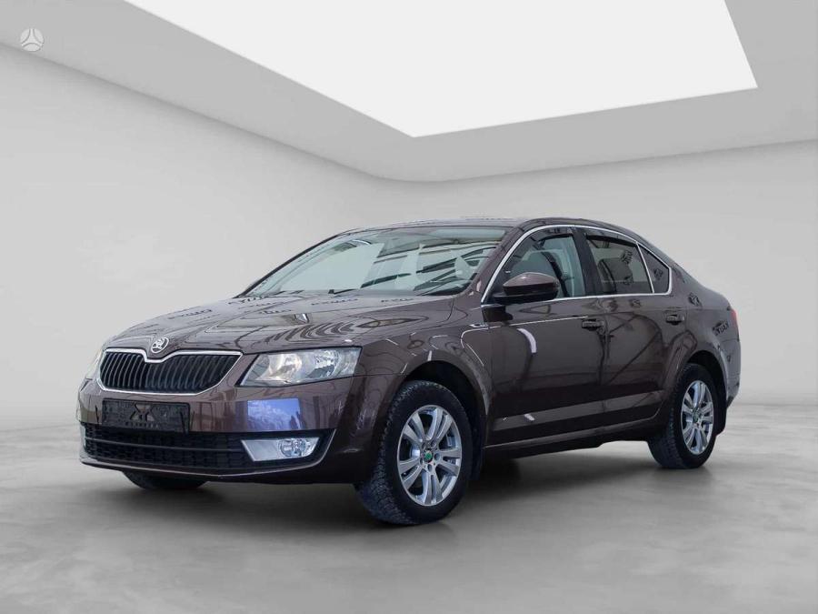 Brown Skoda Octavia 2014 in Kaunas, with an engine capacity of 1.60 L and mileage of 220 thousand km for 6190 €, photo 1 on AUTOMOTO.COM.LV