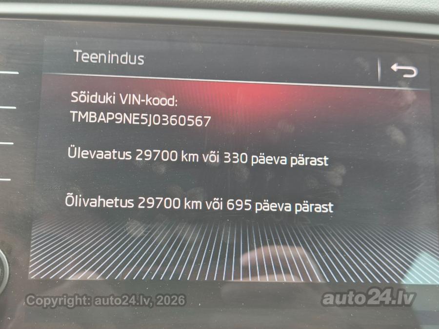 Brown Skoda Octavia 2018 in Haapsalu, with an engine capacity of 1.00 L and mileage of 146 thousand km for 10999 €, photo 24 on AUTOMOTO.COM.LV