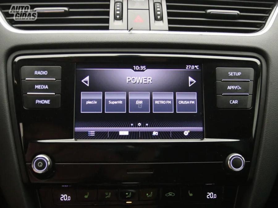 Brown Skoda Octavia 2018 in Vilnius, with an engine capacity of 1.60 L and mileage of 186 thousand km for 10199 €, photo 23 on AUTOMOTO.COM.LV