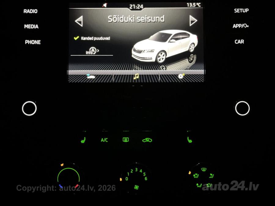 Brūns Skoda Octavia 2018 Tallina, ar dzinēja tilpumu 1.00 L un nobraukumu 156 tūkst. km par 9900 €, foto 22 vietnē AUTOMOTO.COM.LV