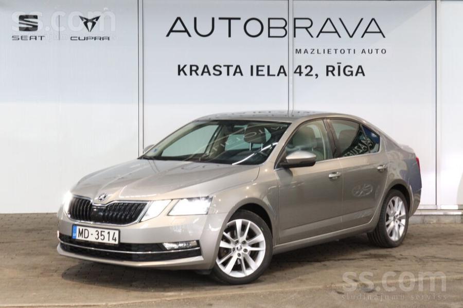 Brown Skoda Octavia 2019 in Riga, with an engine capacity of 1.50 L and mileage of 127 thousand km for 12000 €, photo 1 on AUTOMOTO.COM.LV