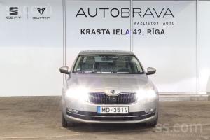 Brown Skoda Octavia 2019 in Riga, with an engine capacity of 1.50 L and mileage of 127 thousand km for 12000 €, photo 2 on AUTOMOTO.COM.LV