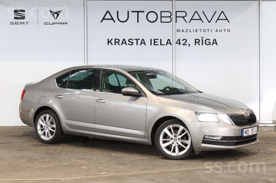 Brown Skoda Octavia 2019 in Riga, with an engine capacity of 1.50 L and mileage of 127 thousand km for 12000 €, photo 3 on AUTOMOTO.COM.LV