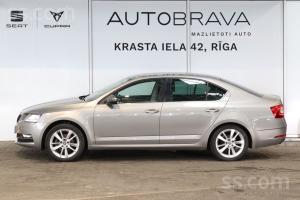 Brown Skoda Octavia 2019 in Riga, with an engine capacity of 1.50 L and mileage of 127 thousand km for 12000 €, photo 4 on AUTOMOTO.COM.LV