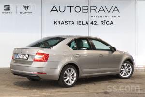 Brown Skoda Octavia 2019 in Riga, with an engine capacity of 1.50 L and mileage of 127 thousand km for 12000 €, photo 6 on AUTOMOTO.COM.LV