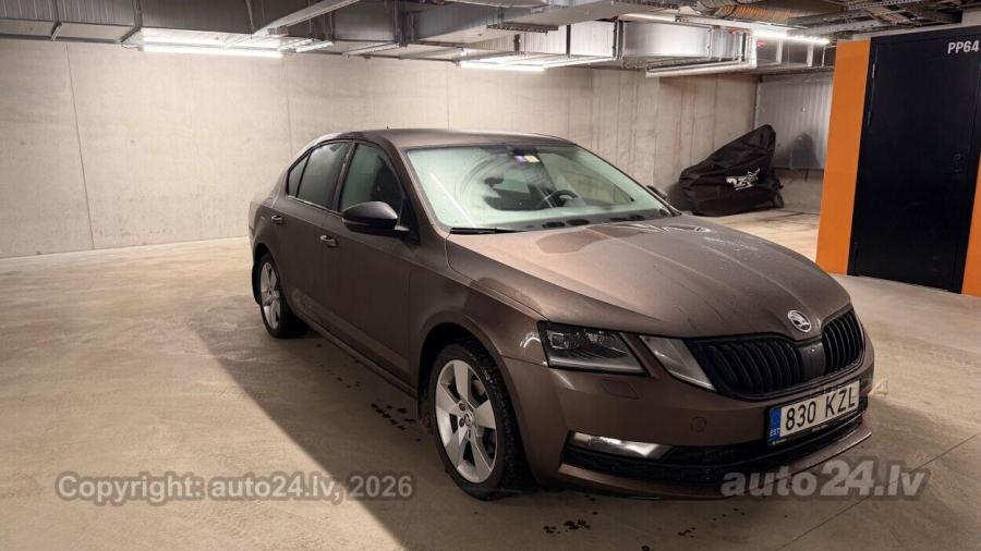 Brown Skoda Octavia 2020 in Tallinn, with an engine capacity of 1.50 L and mileage of 83 thousand km for 14500 €, photo 1 on AUTOMOTO.COM.LV