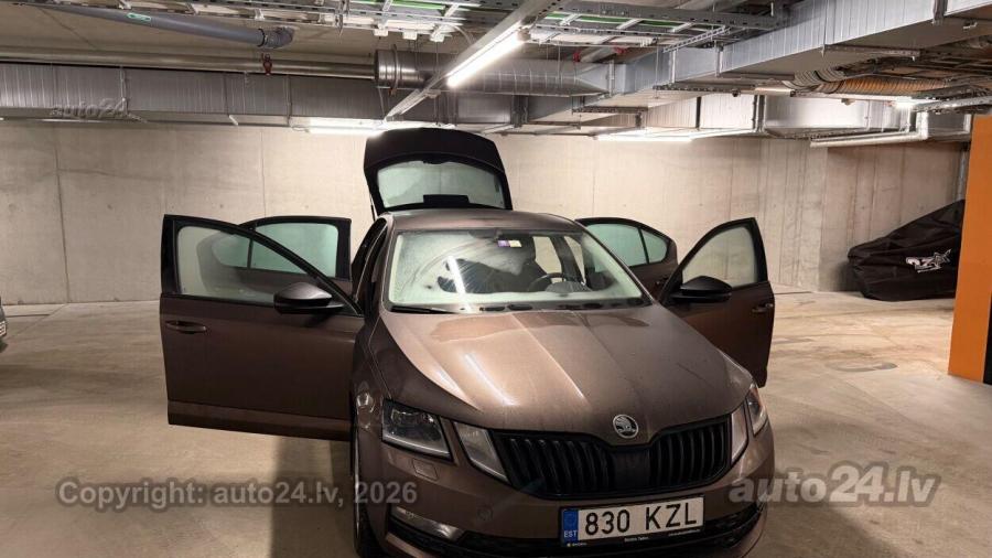 Brown Skoda Octavia 2020 in Tallinn, with an engine capacity of 1.50 L and mileage of 83 thousand km for 14500 €, photo 8 on AUTOMOTO.COM.LV