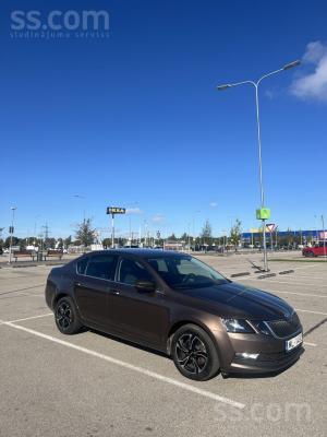 Brown Skoda Octavia 2020 in Riga, with an engine capacity of 2.00 L and mileage of 194 thousand km for 9800 €, photo  on AUTOMOTO.COM.LV