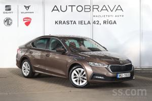 Brown Skoda Octavia 2021 in Riga, with an engine capacity of 1.00 L and mileage of 126 thousand km for 14100 €, photo 4 on AUTOMOTO.COM.LV