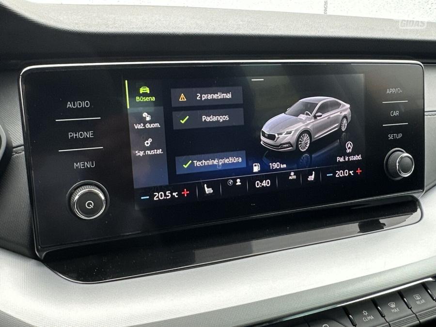 Brūns Skoda Octavia 2021 Klaipėda, ar dzinēja tilpumu 1.00 L un nobraukumu 126 tūkst. km par 15900 €, foto 20 vietnē AUTOMOTO.COM.LV