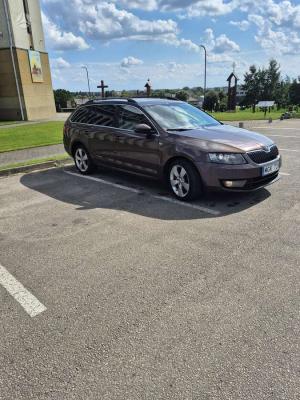 Brown Skoda Octavia 2013 in Kaunas, with an engine capacity of 1.60 L and mileage of 310 thousand km for 6150 €, photo 3 on AUTOMOTO.COM.LV