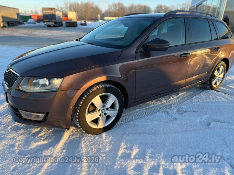 Brown Skoda Octavia 2014 in Tallinn, with an engine capacity of 1.60 L and mileage of 342 thousand km for 5250 €, photo 1 on AUTOMOTO.COM.LV