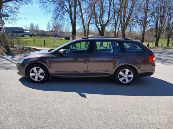 Brown Skoda Octavia 2014 in Ogre, with an engine capacity of 1.60 L and mileage of 277 thousand km for 3600 €, photo 2 on AUTOMOTO.COM.LV