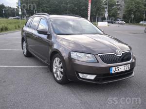 Brown Skoda Octavia 2014 in Riga, with an engine capacity of 1.60 L and mileage of 359 thousand km for 4300 €, photo  on AUTOMOTO.COM.LV