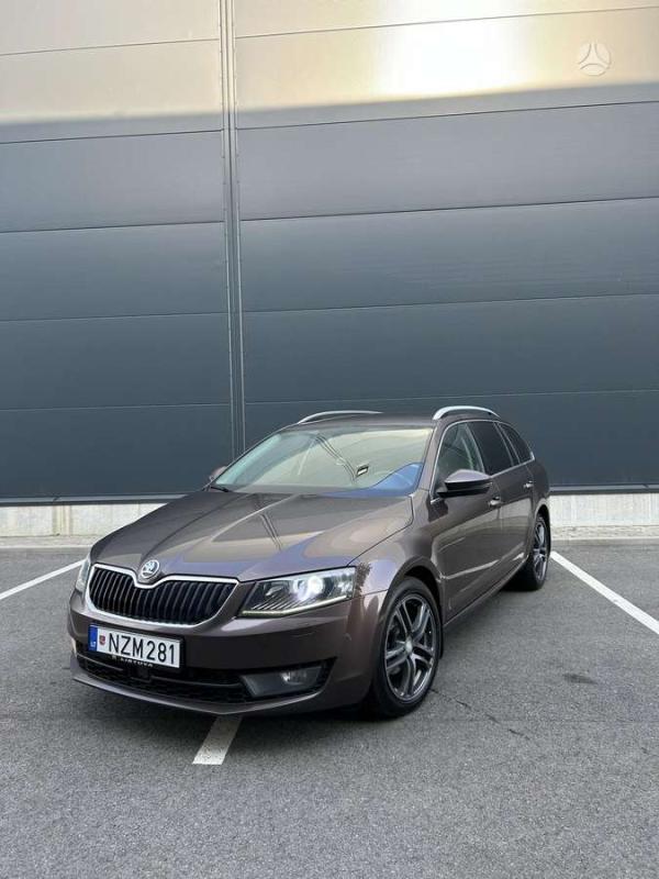 Brūns Skoda Octavia 2014 Kauņa, ar dzinēja tilpumu 1.60 L un nobraukumu 376 tūkst. km par 6200 €, foto 5 vietnē AUTOMOTO.COM.LV