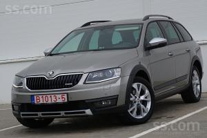 Brown Skoda Octavia 2015 in Riga, with an engine capacity of 2.00 L and mileage of 234 thousand km for 1300 €, photo 3 on AUTOMOTO.COM.LV
