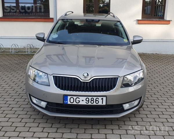 Brown Skoda Octavia 2015 in Riga, with an engine capacity of 1.40 L and mileage of 0 thousand km for 5990 €, photo 6 on AUTOMOTO.COM.LV
