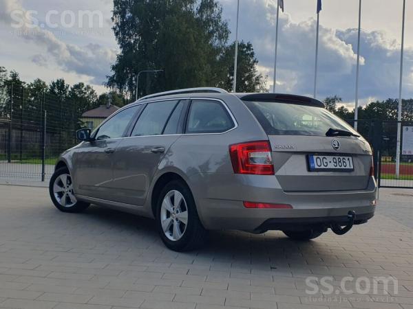 Brown Skoda Octavia 2015 in Riga, with an engine capacity of 1.40 L and mileage of 0 thousand km for 5990 €, photo 8 on AUTOMOTO.COM.LV