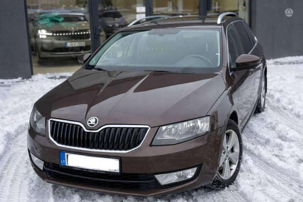 Brown Skoda Octavia 2015 in Klaipeda, with an engine capacity of 1.40 L and mileage of 328 thousand km for 5900 €, photo 3 on AUTOMOTO.COM.LV