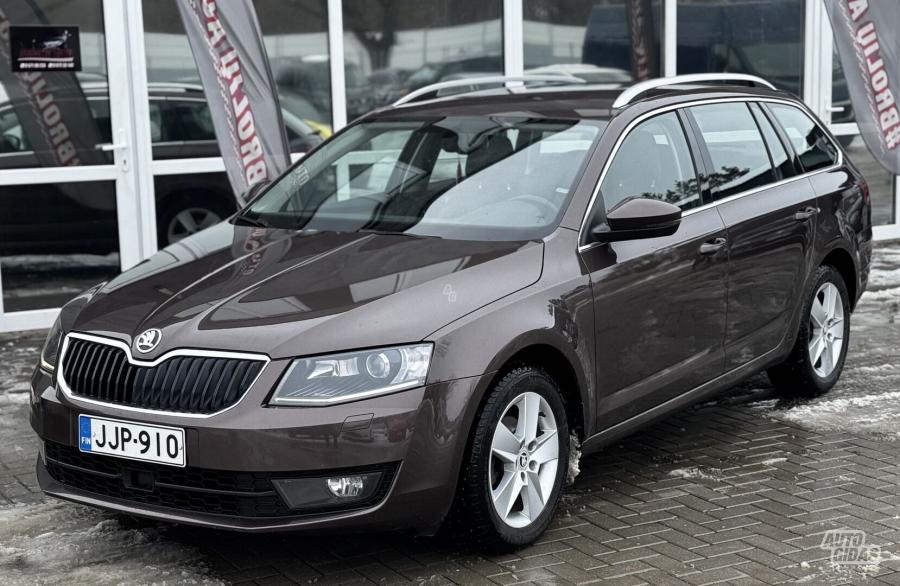 Brown Skoda Octavia 2015 in Radviliskis, with an engine capacity of 1.60 L and mileage of 283 thousand km for 6250 €, photo 3 on AUTOMOTO.COM.LV
