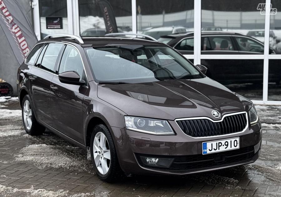 Brown Skoda Octavia 2015 in Radviliskis, with an engine capacity of 1.60 L and mileage of 283 thousand km for 6250 €, photo 6 on AUTOMOTO.COM.LV