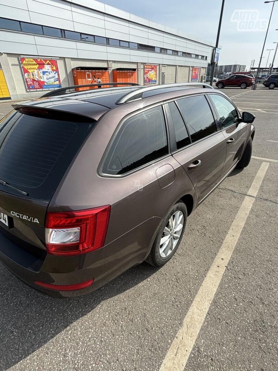 Brown Skoda Octavia 2015 in Vilnius, with an engine capacity of 1.60 L and mileage of 219 thousand km for 5500 €, photo 6 on AUTOMOTO.COM.LV